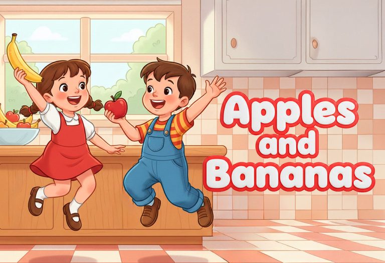 Apples and Bananas Lyrics - Nursery Rhyme & Song