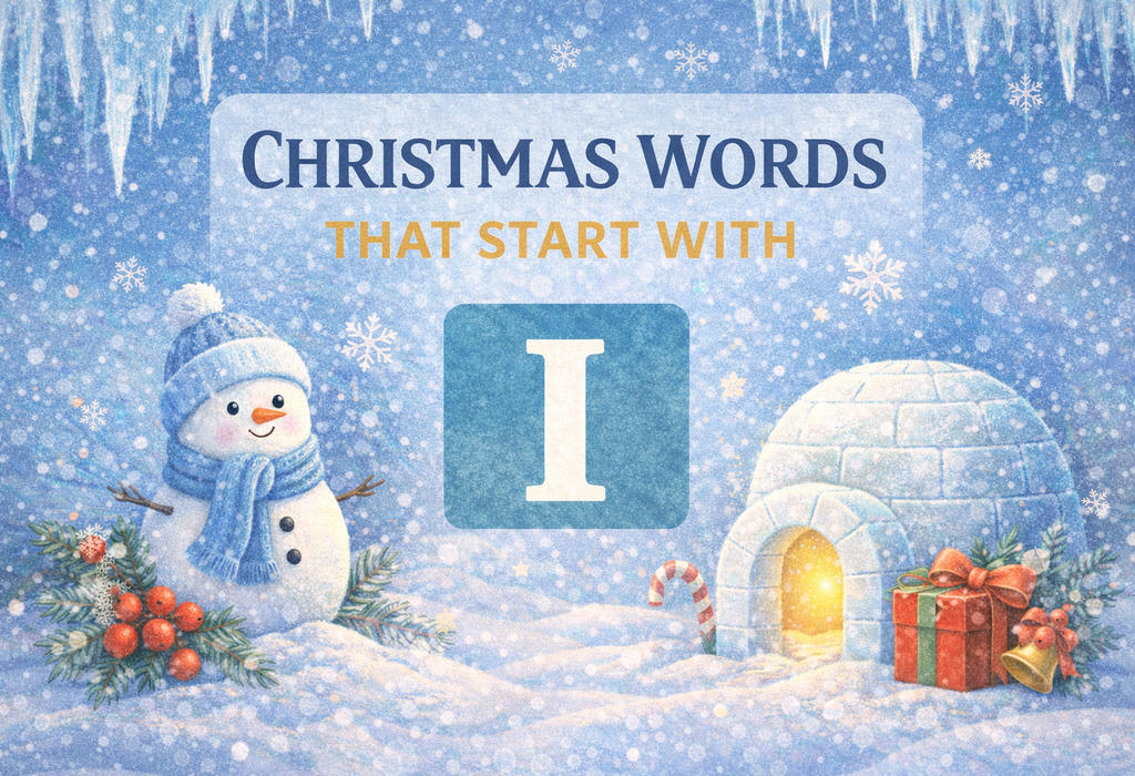 Christmas Words Beginning With I (Meanings & Examples)