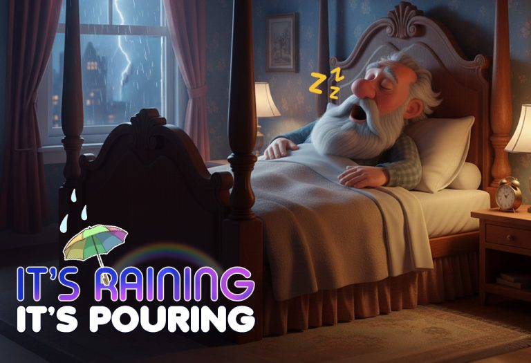 It’s Raining, It’s Pouring Lyrics - Nursery Rhyme & Song