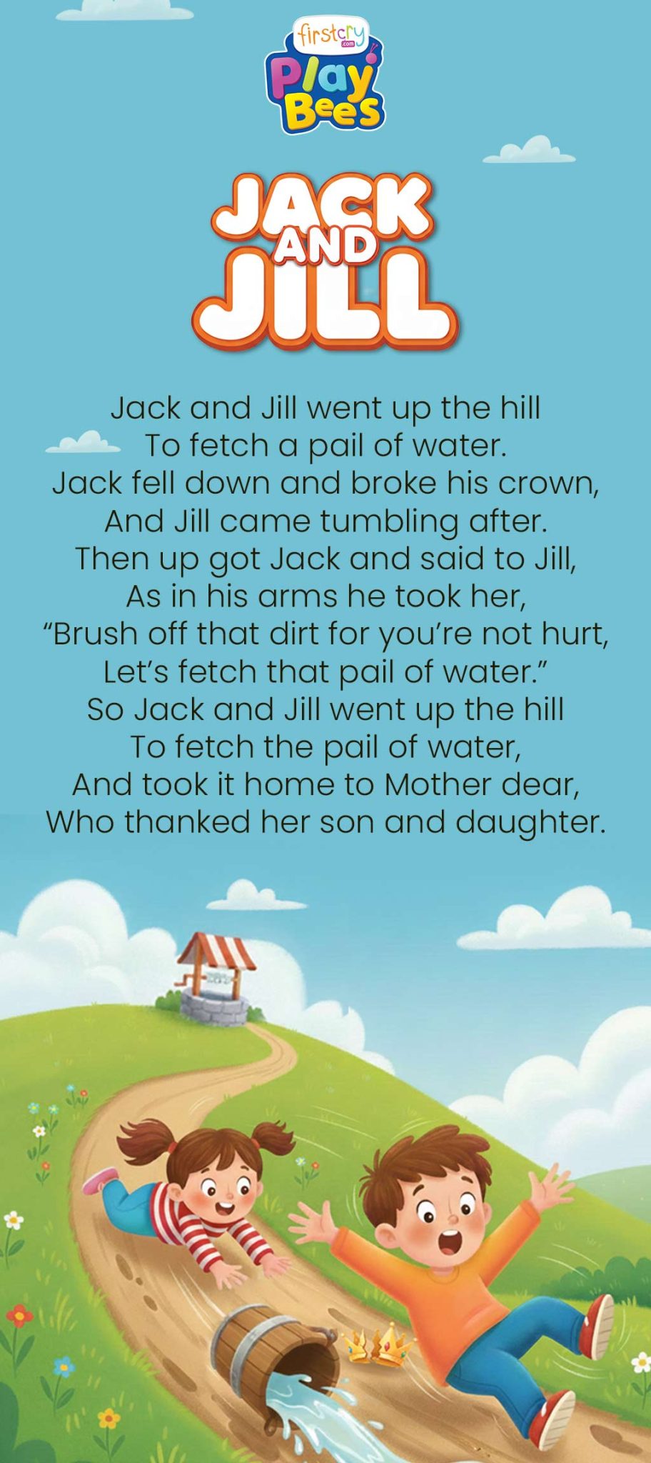 Jack and Jill Lyrics - Nursery Rhyme & Song