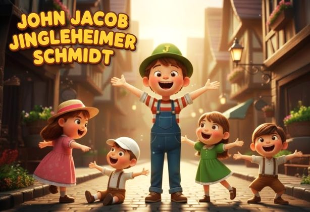 John Jacob Jingleheimer Schmidt Lyrics - Nursery Rhyme & Song