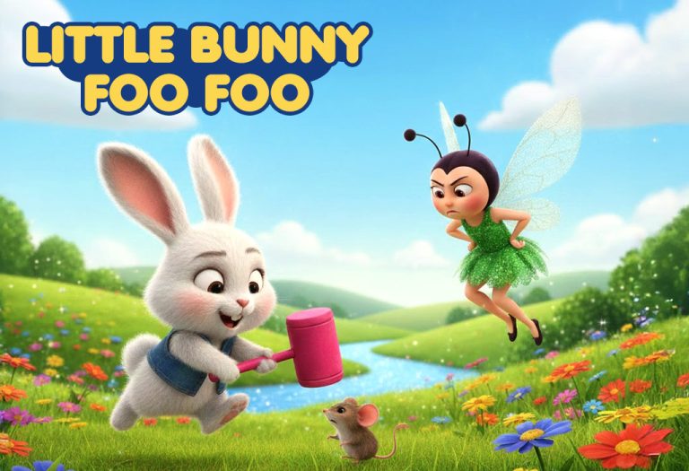 Little Bunny Foo Foo Lyrics - Nursery Rhyme & Song