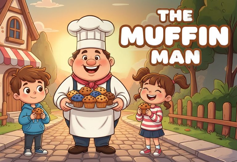 The Muffin Man Lyrics - Nursery Rhyme & Song