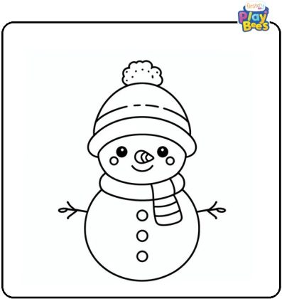 Snowman Coloring Pages – Printable Sheets & Pictures