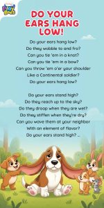 Do Your Ears Hang Low? Lyrics - Nursery Rhyme & Song