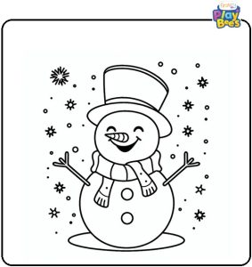 Snowman Coloring Pages – Free Printable Sheets & Pictures