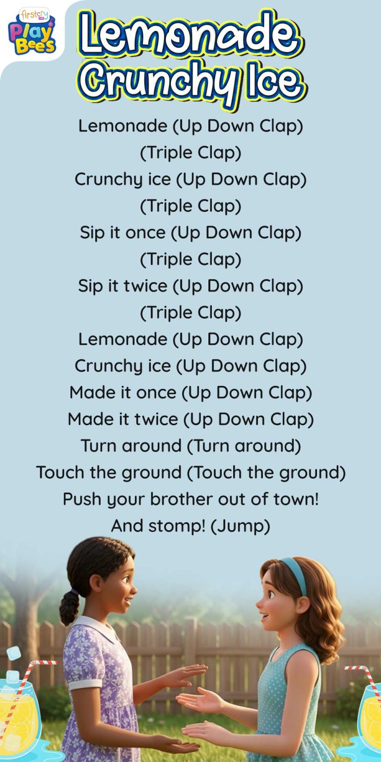 Lemonade, Crunchy Ice Lyrics - Nursery Rhyme & Song