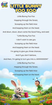 Little Bunny Foo Foo Lyrics - Nursery Rhyme & Song