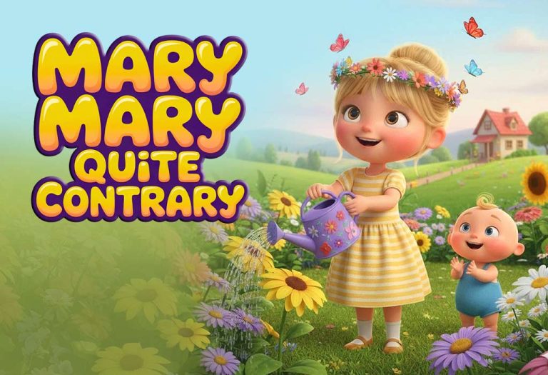 Mary, Mary, Quite Contrary Lyrics - Nursery Rhyme & Song