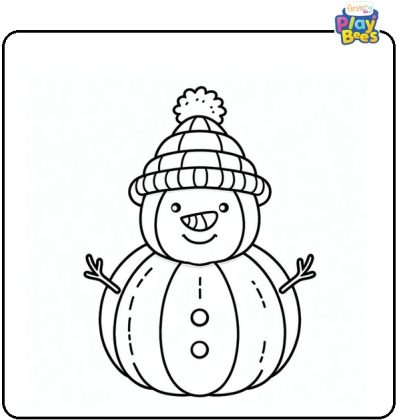 Snowman Coloring Pages – Printable Sheets & Pictures