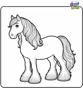 Horse Coloring Pages – Free Printable Sheets & Pictures