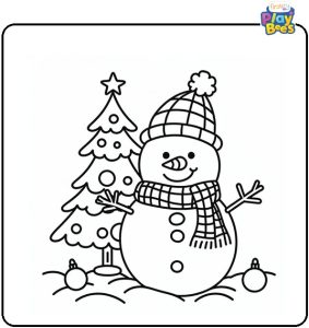 Snowman Coloring Pages – Free Printable Sheets & Pictures