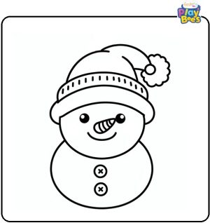 Snowman Coloring Pages – Free Printable Sheets & Pictures