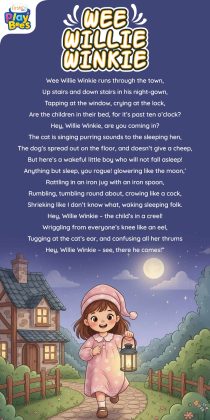 Wee Willie Winkie Lyrics - Nursery Rhyme & Song