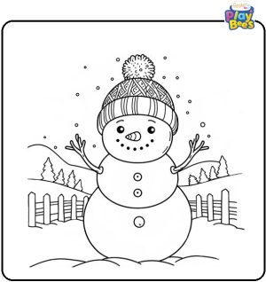 Snowman Coloring Pages – Free Printable Sheets & Pictures