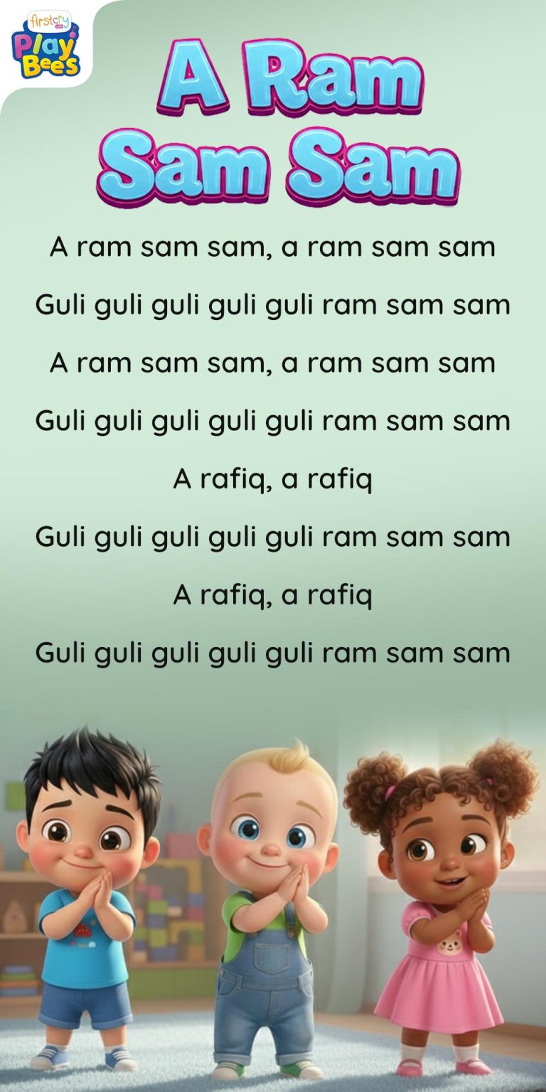 A Ram Sam Sam Lyrics - Nursery Rhyme & Song