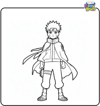 Naruto Coloring Pages – Free Printable Sheets & Images