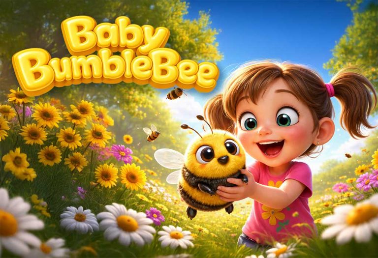 Baby BumbleBee Lyrics - Nursery Rhyme & Song