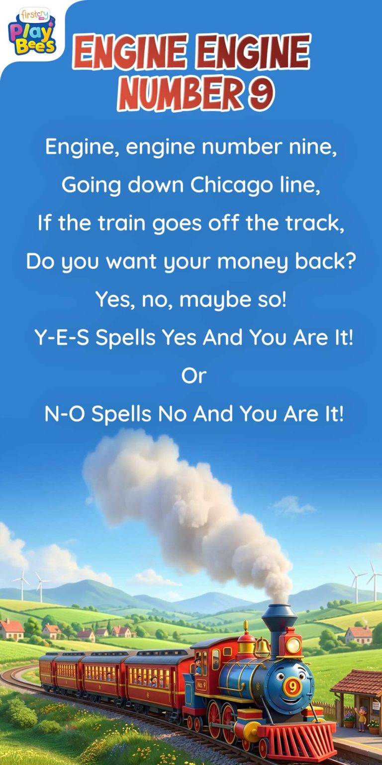 Engine Engine Number 9 Lyrics - Nursery Rhyme & Song