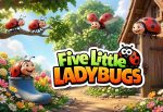 Five Little Ladybugs Lyrics - Nursery Rhyme & Song