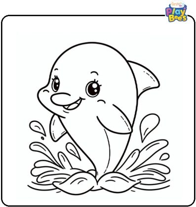 Dolphin Coloring Pages – Free Printable Sheets & Pictures