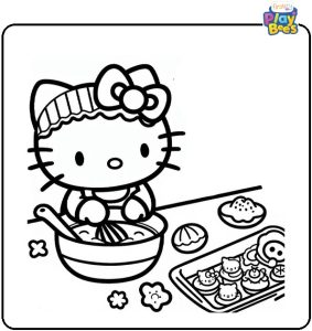 Hello Kitty Coloring Pages – Free Printable Worksheets & Images