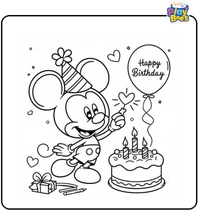 Mickey Mouse Coloring Pages – Free Printable Sheets & Pictures