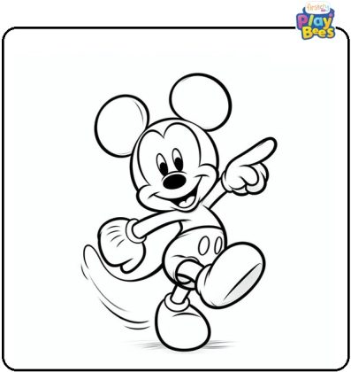 Mickey Mouse Coloring Pages – Free Printable Sheets & Pictures