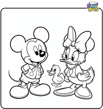 Mickey Mouse Coloring Pages – Free Printable Sheets & Pictures