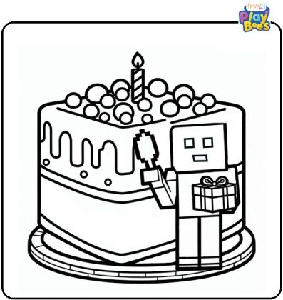 Minecraft Coloring Pages – Free Printable Worksheets & Images