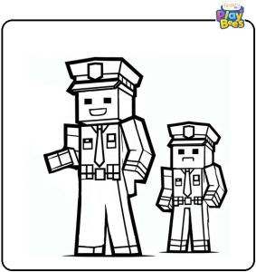 Minecraft Coloring Pages – Free Printable Worksheets & Images
