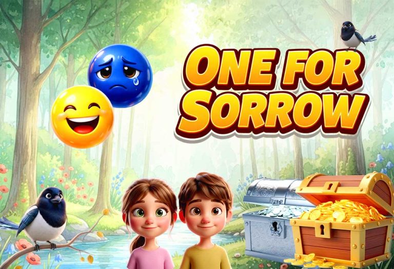 One For Sorrow Lyrics - Nursery Rhyme & Song