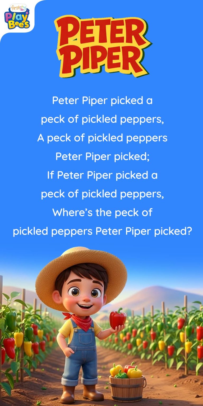 Peter Piper Lyrics - Nursery Rhyme & Song