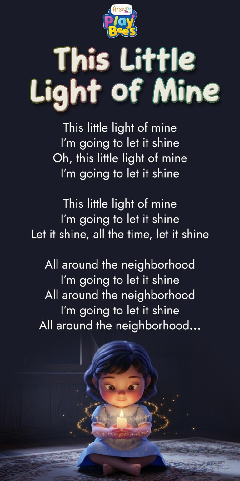 This Little Light of Mine Lyrics - Nursery Rhyme & Song