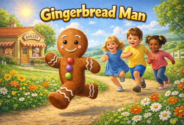 Gingerbread Man Lyrics - Nursery Rhyme & Song