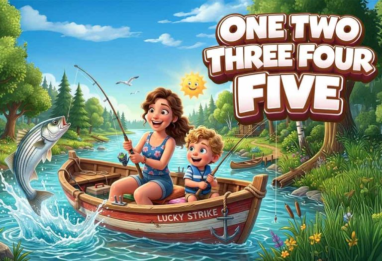 One Two Three Four Five Lyrics - Nursery Rhyme & Song