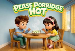 Pease Porridge Hot Lyrics - Nursery Rhyme & Song