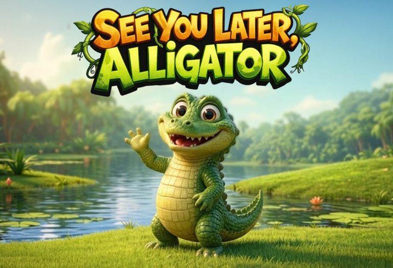 See You Later, Alligator Lyrics - Nursery Rhyme & Song