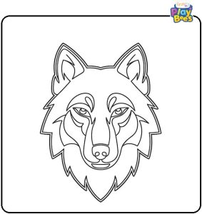 Wolf Coloring Pages – Free Printable Sheets & Images