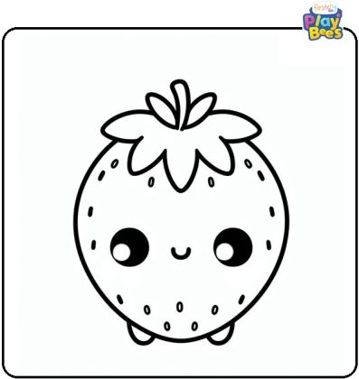 Strawberry Coloring Pages – Free Printable Sheets & Pictures