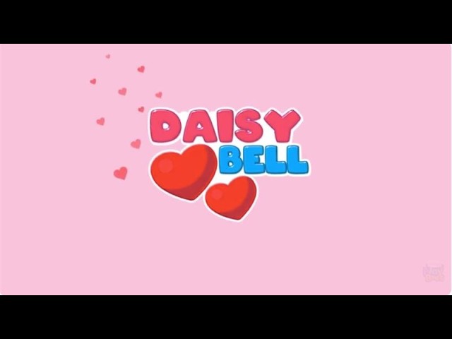 Daisy Bell Video | Nursery Rhyme with Lyrics for Kids