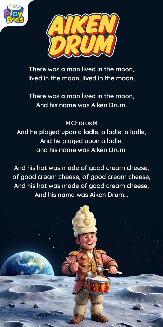 Aiken Drum Lyrics - Nursery Rhyme & Song