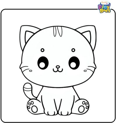 Kitten Coloring Pages – Free Printable Sheets & Images