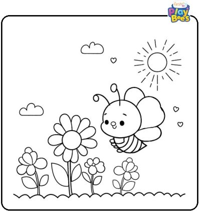 May Coloring Pages – Free Printable Sheets & Pictures