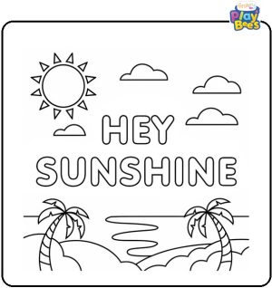 Summer Coloring Pages – Free Printable Sheets & Images