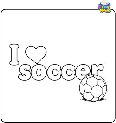 Soccer Coloring Pages – Free Printable Sheets & Images