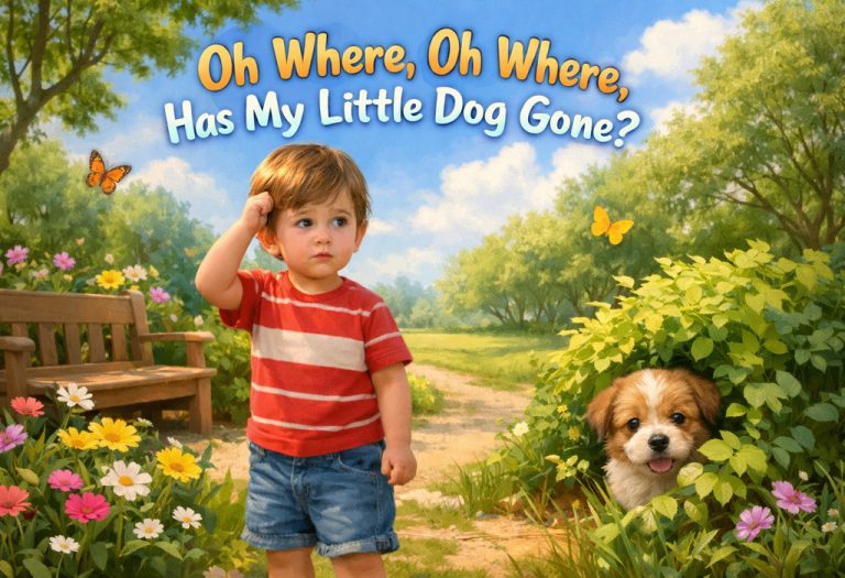 Oh Where, Oh Where, Has My Little Dog Gone? Lyrics - Nursery Rhyme & Song