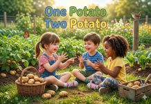 One Potato Two Potato Lyrics - Nursery Rhyme & Song