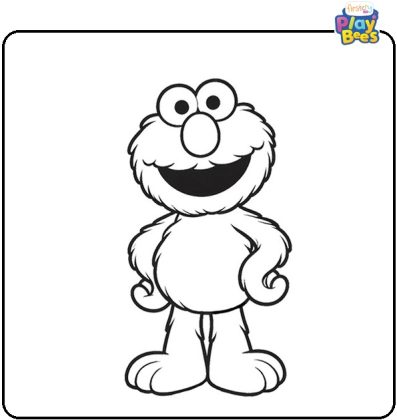 Elmo Coloring Pages – Free Printable Sheets & Images