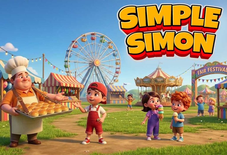 Simple Simon Lyrics - Nursery Rhyme & Song